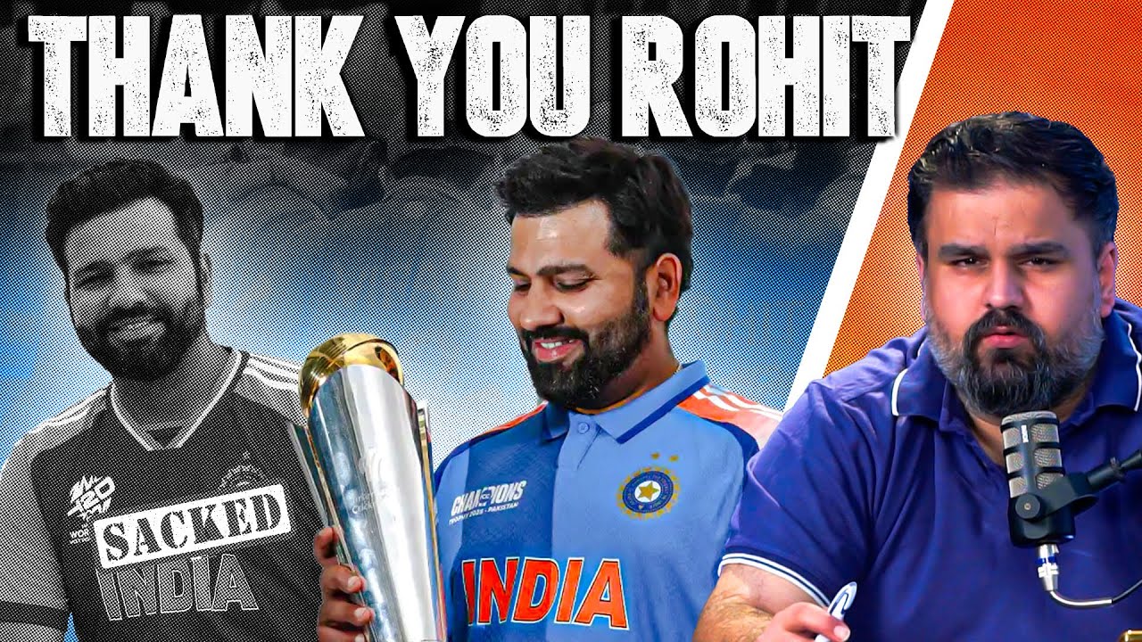 THANK YOU ROHIT SHARMA- A LEGEND OF THE GAME - GILL REPLACED ROHIT AS ...