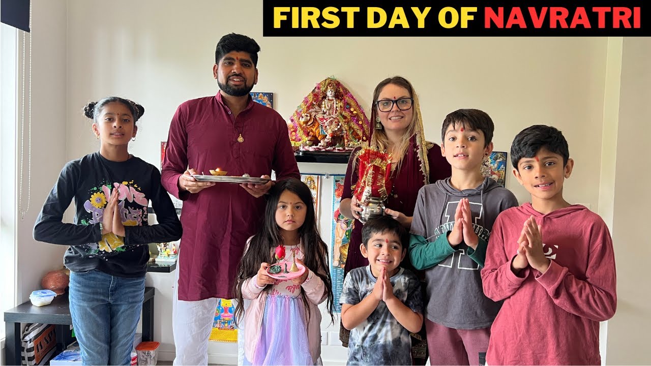 FIRST DAY OF NAVRATRI 2024 | LOVLEEN VATS & COURTNEY VATS - YouTube