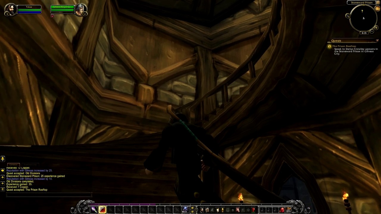 World Of Warcraft The Prison Rooftop Quest HD 60 FPS - YouTube