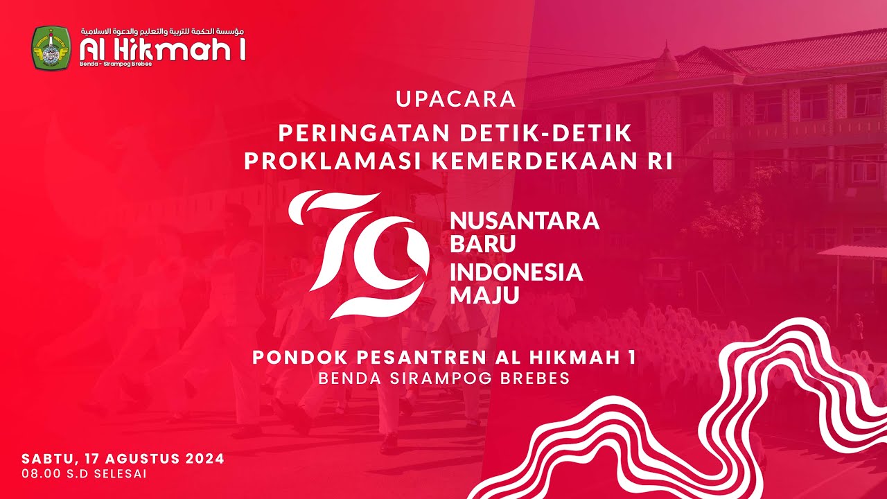 🔴LIVE-Upacara Peringatan Detik Detik Proklamasi Kemerdekaan RI Ke 79 ...