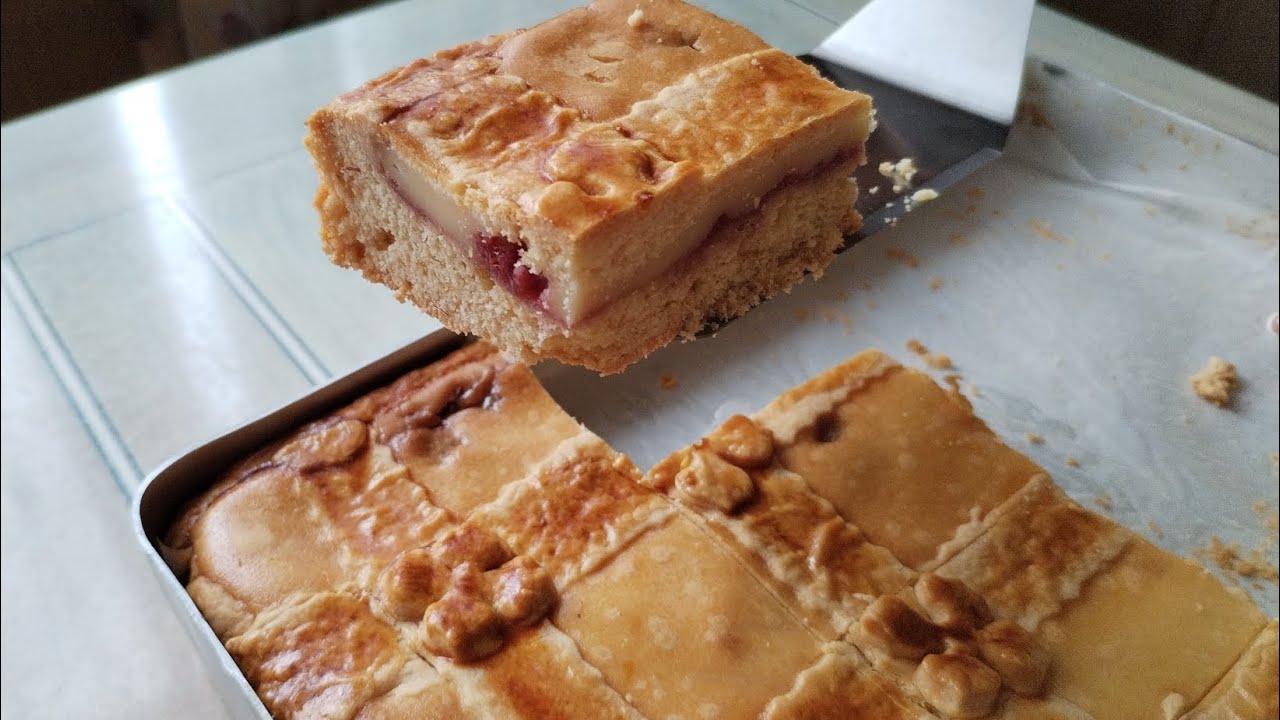 Piroq Meyvəli! Hər kəsin sevəcəyi Piroq resepti!🤩Рецепт пирога, который ...