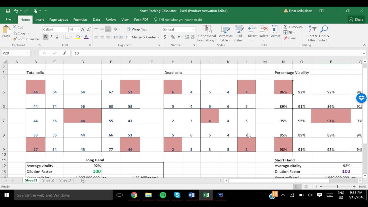 Counting Beer Yeast with Hemocytometer & Microscope - Part 3 - YouTube