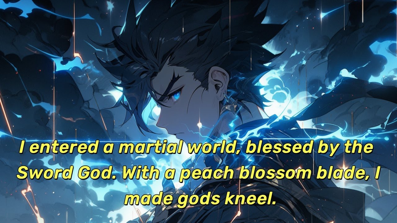 I entered a martial world, blessed by the Sword God. With a peach ...