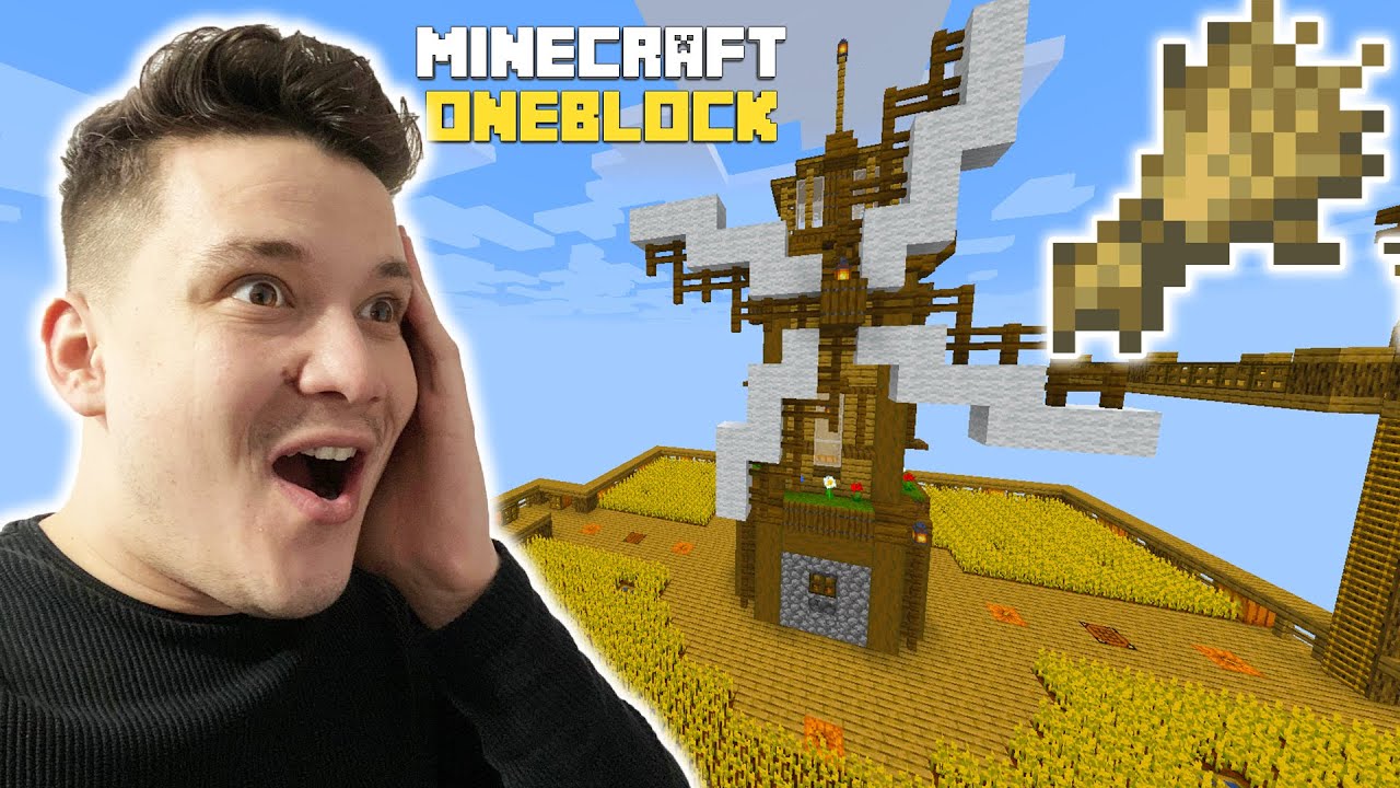 CUM SA FACI O MOARA DE VANT PE MINECRAFT - WINDMILL FARM - YouTube