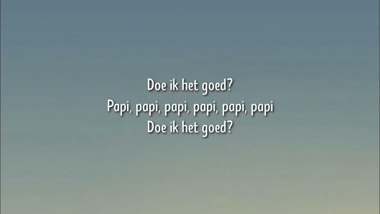 Bizzey|| Traag Lyrics|| Ft Jozo & Kraantje|| Pappie || Papi, papi, papi, papi, papi, papi - YouTube