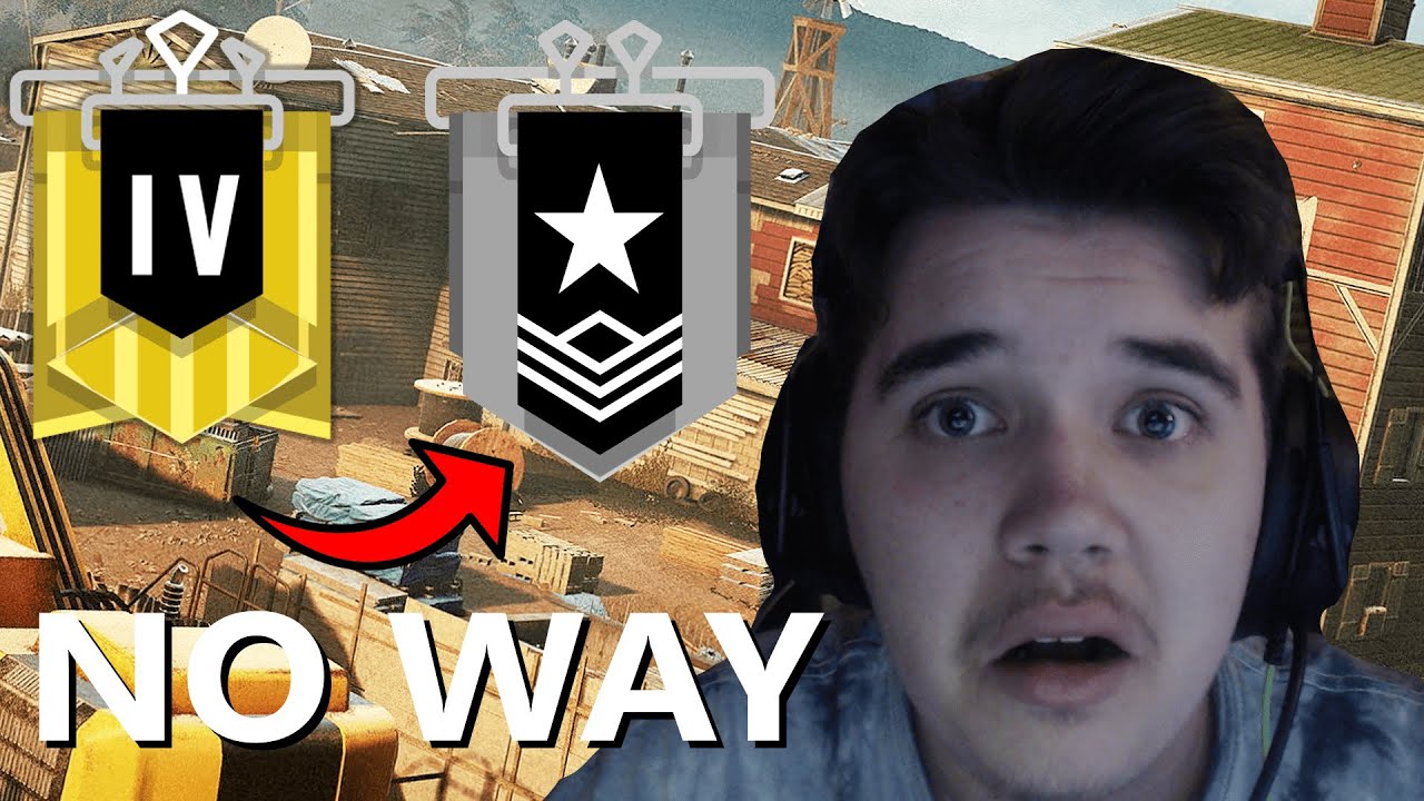 ROAD FROM GOLD IV TO SILVER 1 (Rainbow Six Siege) - YouTube