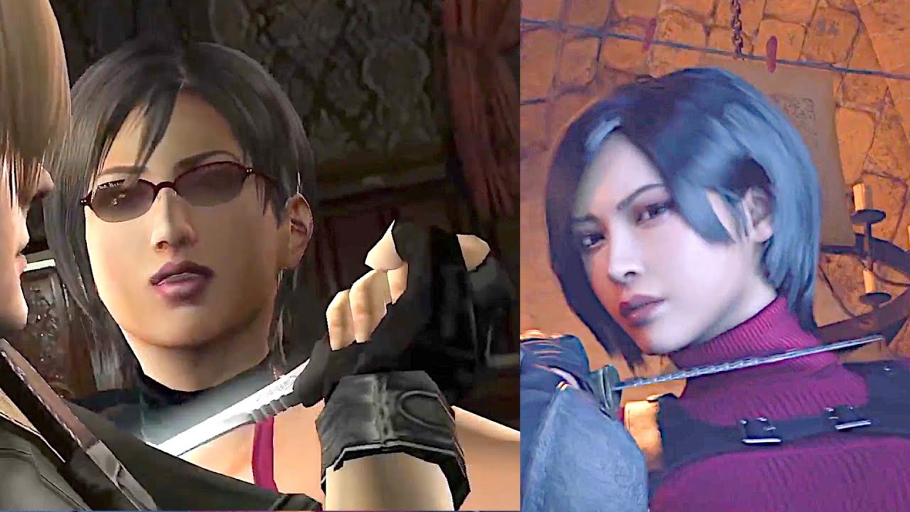 Change In Leon And Ada Epic Action Romance Scene Resident Evil 4 Remale ...