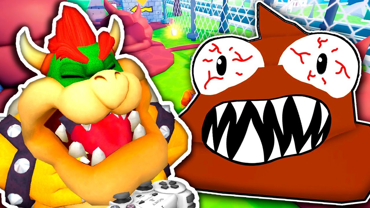 💩🚽 ESCAPE FROM GIANT SCHOOL 💩🚽 Bowser Plays Don't Poop Yourself at ...