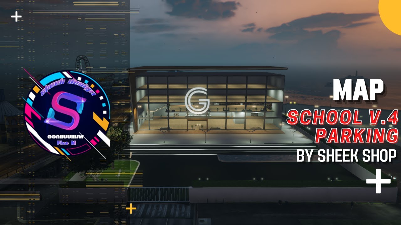 GTA V | FiveM Maps | School v 4 park By Sheek Shop - YouTube
