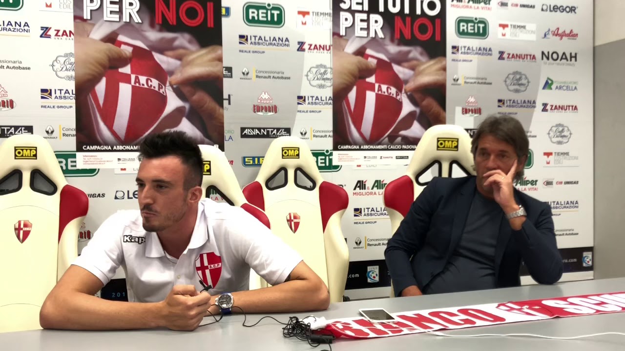 Presentazione Samuele Perisan al Calcio Padova - YouTube