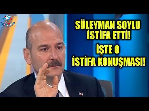 İçişleri Bakanı Süleyman Soylu İstifa Nedeni !