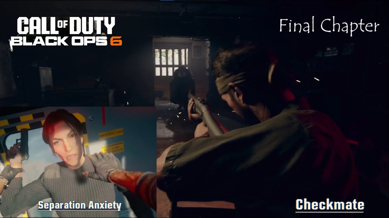 CALL OF DUTY: BLACK OPS 6 ~ Final Mission Gameplay ~ SEPARATION ANXIETY ...