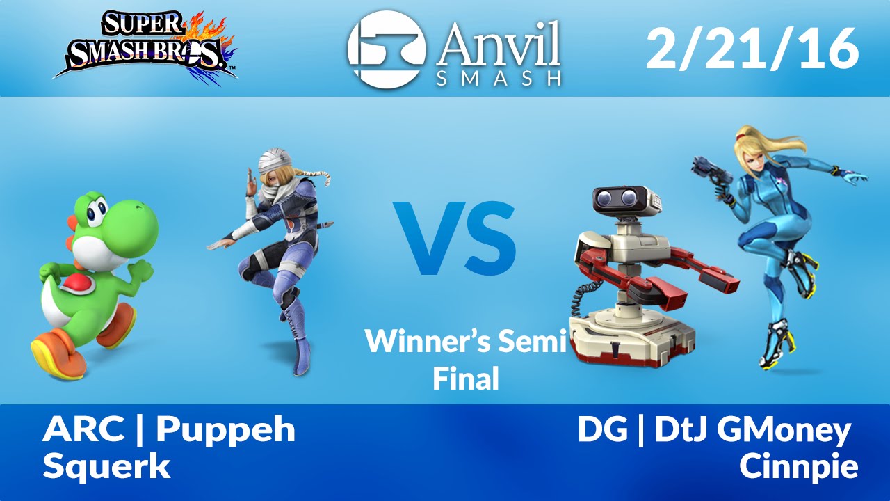 Anvil Smash #40 Doubles: [WS] ARC | Puppeh/Squerk vs DG | DtJ GMoney ...