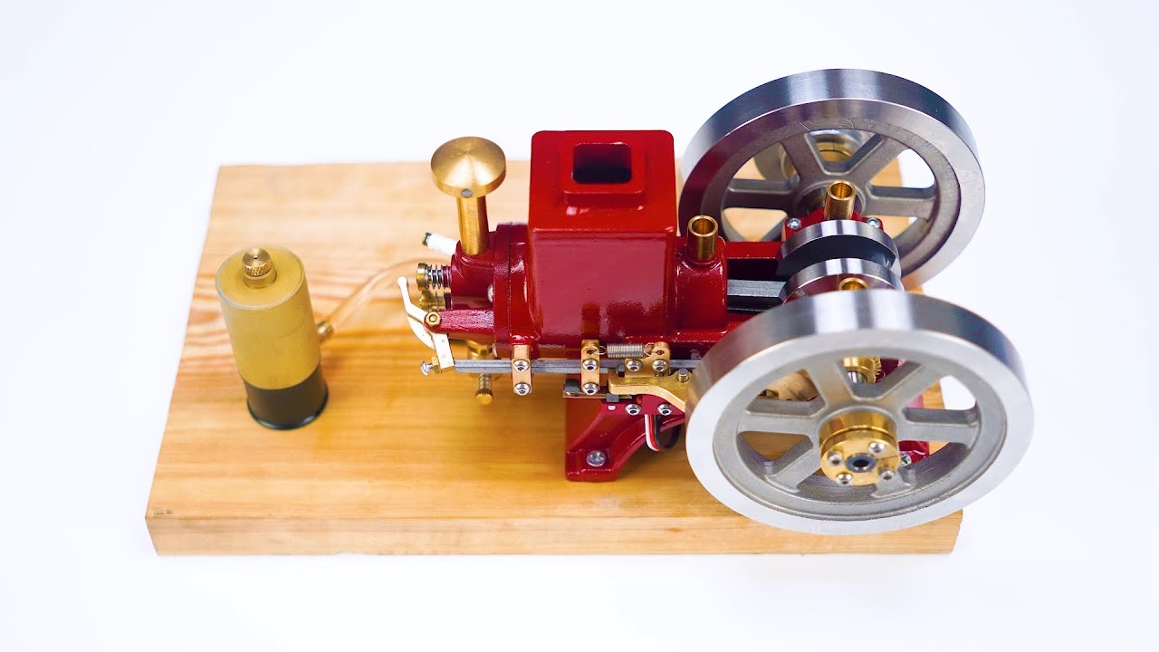 Mini Antique 6cc Gasonline Engine - Stirlingkit - YouTube