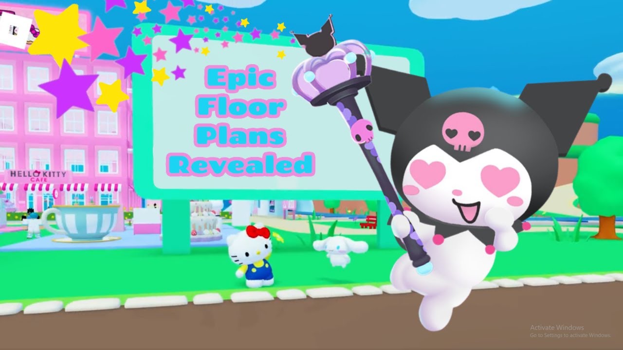 My Hello Kitty Café Floor Plan Extravaganza-Epic Floor Plans Revealed ...