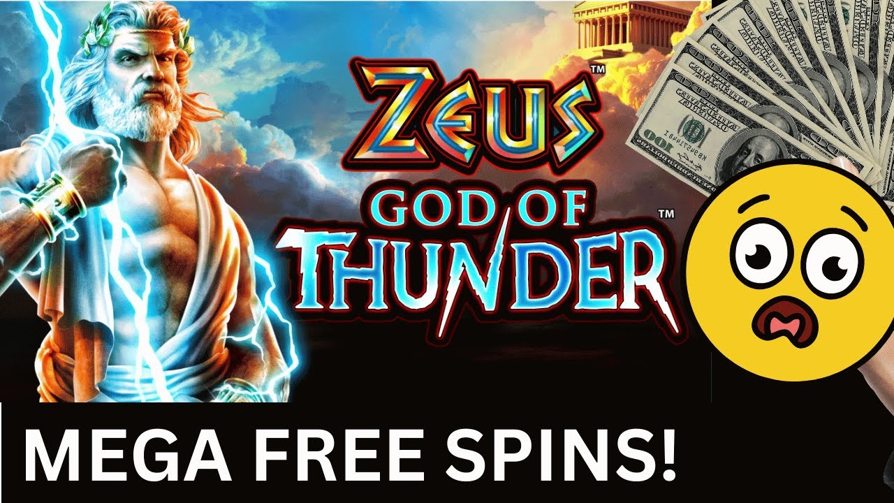 Zeus God of Thunder - MEGA FREE SPINS with RE-TRIGGERS, BONUS and BIG ...