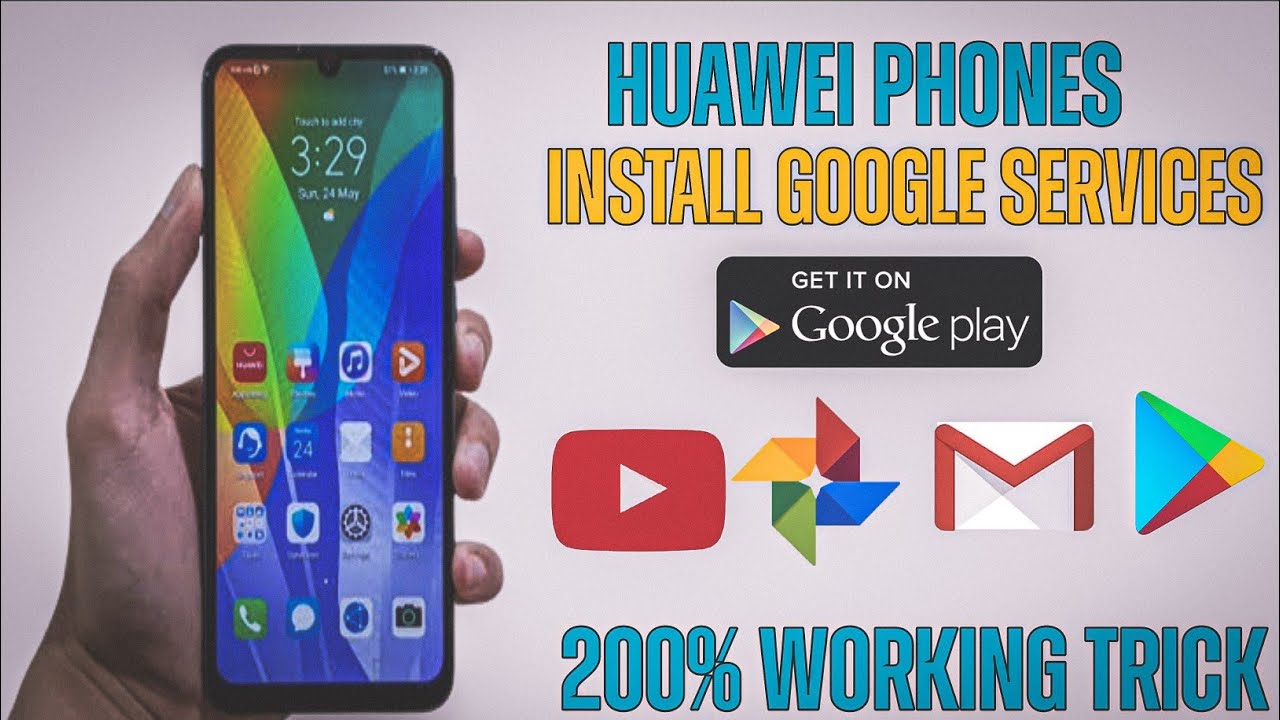 How to Install Google Play Store huawei phones 2023 | Huawei y6p - YouTube