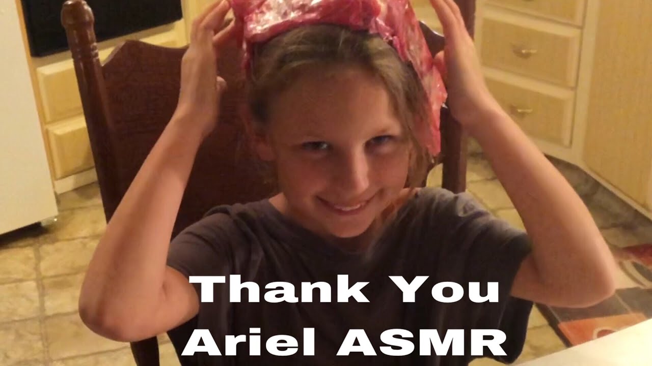 Ariel ASMR Sent Us A Package🙂/Crinkle Worthiness/Please Read ...
