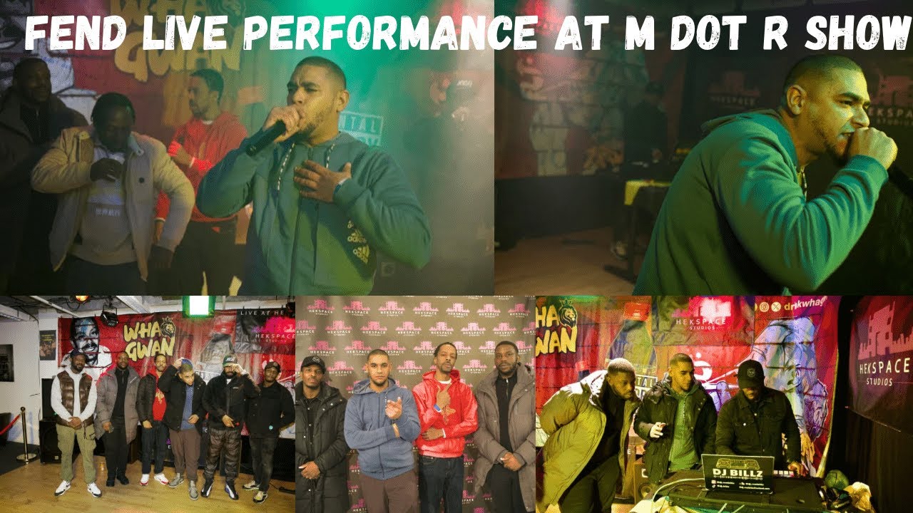 Fend Performs at M Dot R Live show (Vlog) - YouTube