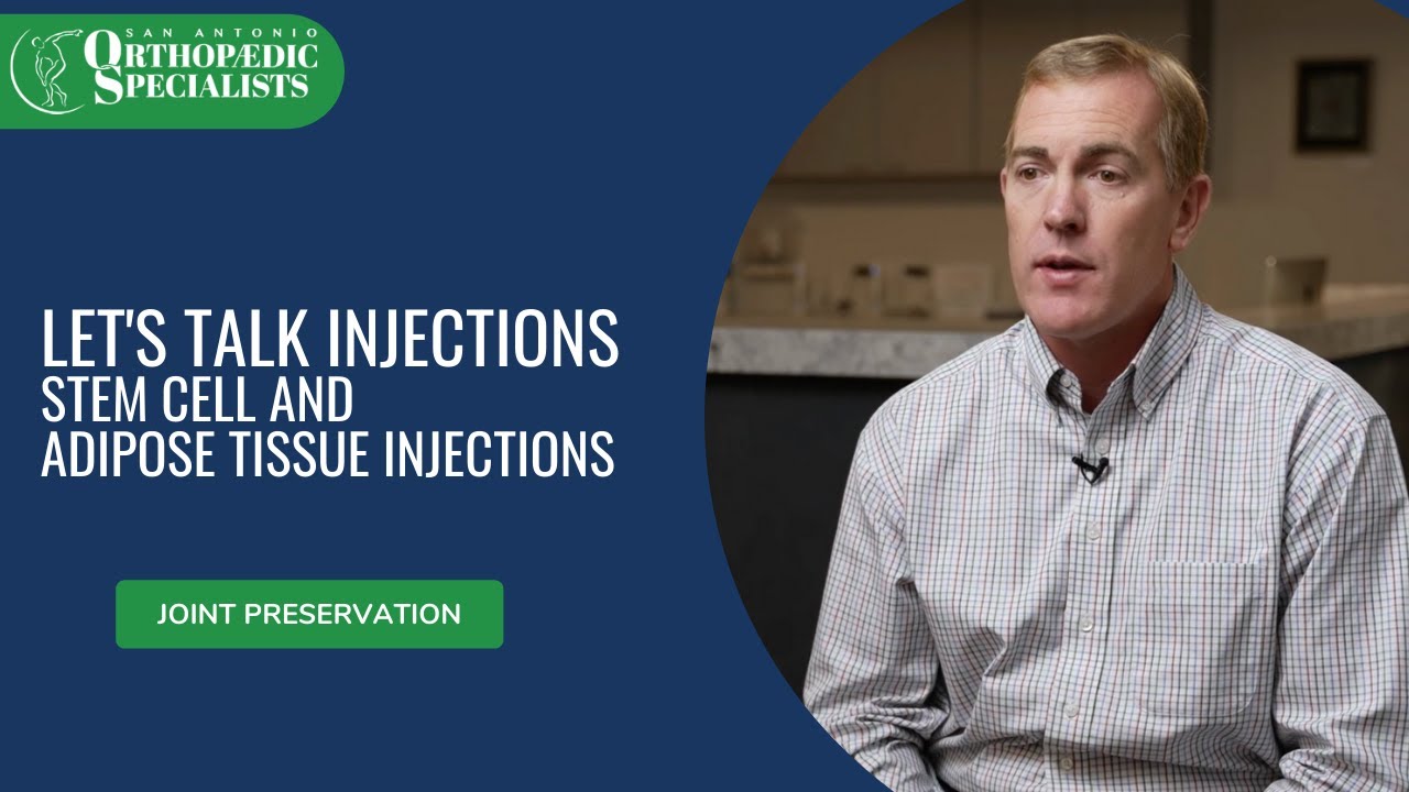 Dr. Broome Discusses Stem Cell and Adipose Tissue Injections for Joint ...