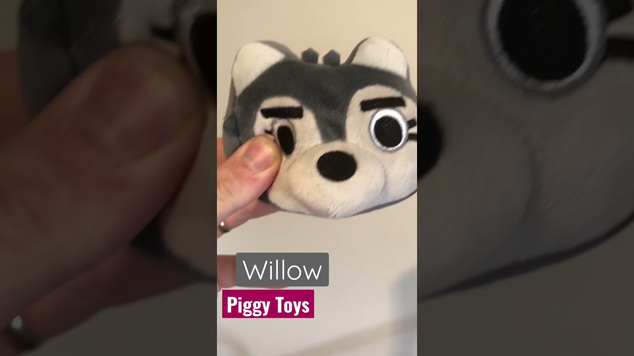 Willow Plushy - Piggy Mini Plushies by DoughMigos - Piggy Toy ...