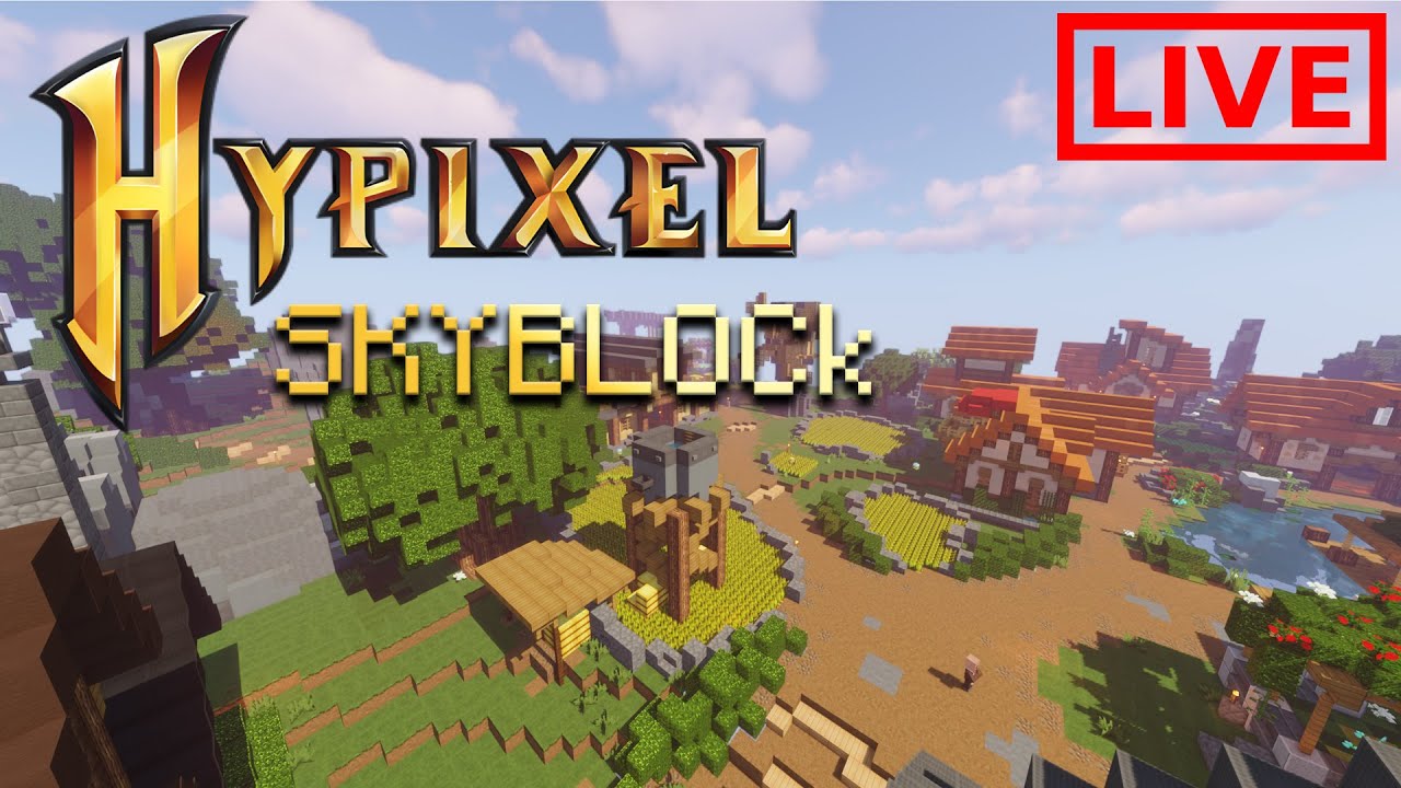 Playing Dungeons with Viewers | Hypixel Skyblock LIVE - YouTube