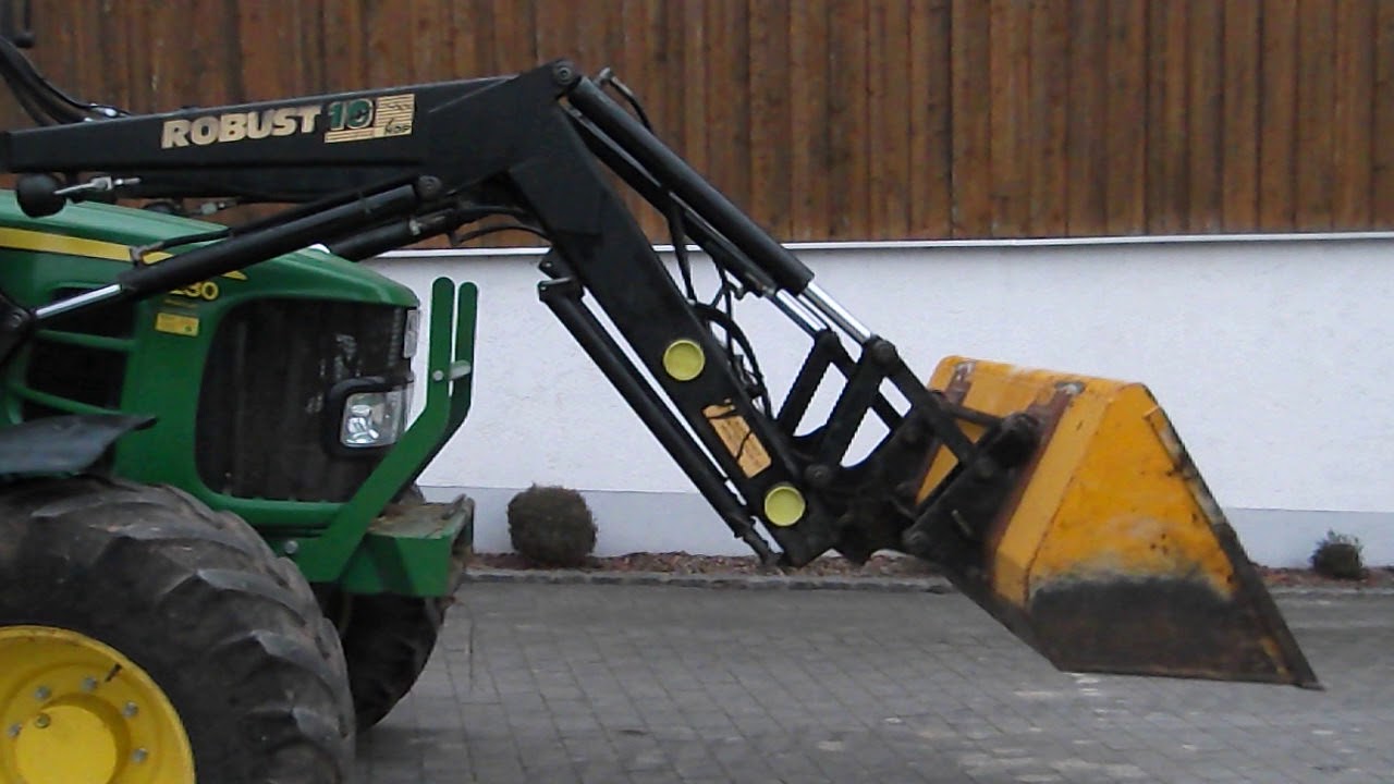 Frontlader Stoll Robust 10 HDP - YouTube