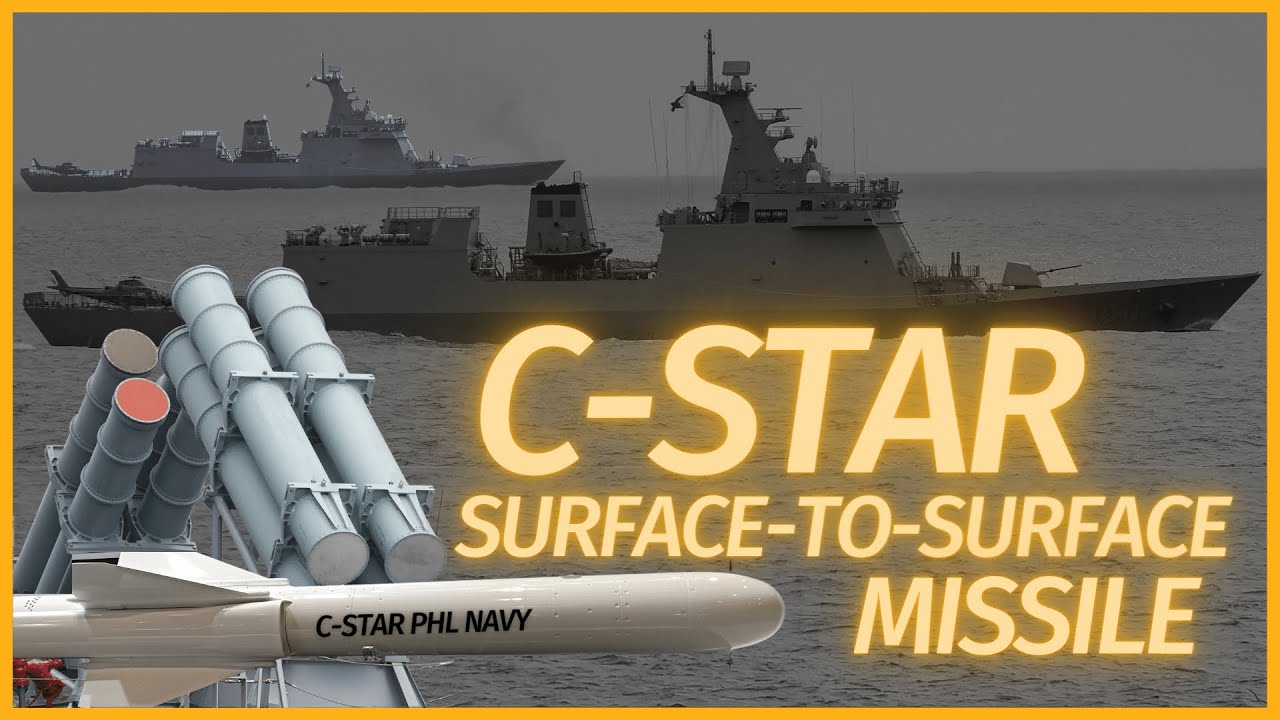 C-Star Missiles of the Philippine Navy Jose Rizal Class Frigates - YouTube