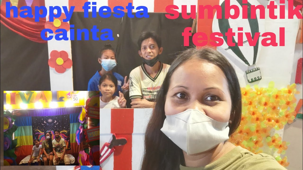 malapit na ang simbang gabi at fiesta sa cainta kaya ang daming mga ...