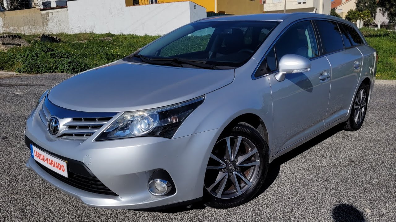 Toyota Avencis 2.0 Diesel 126cv - YouTube