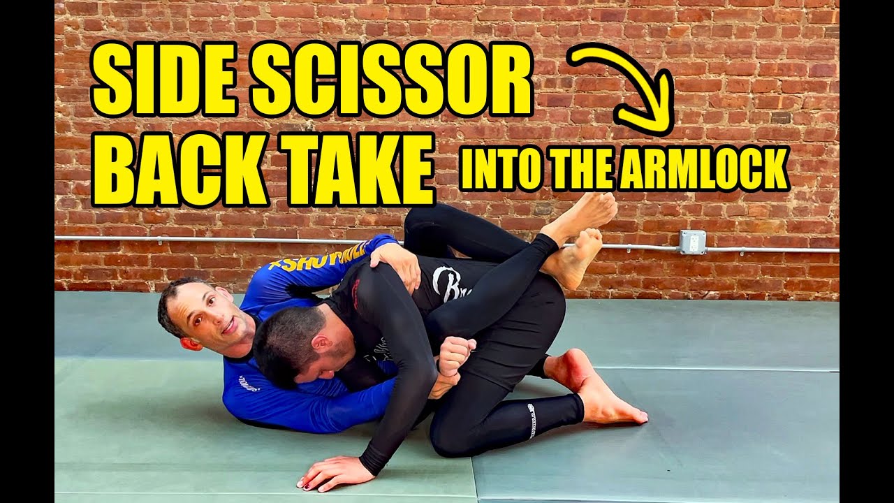 Side Scissor: Taking the Back & Juji from Closed Guard (No Gi BJJ ...