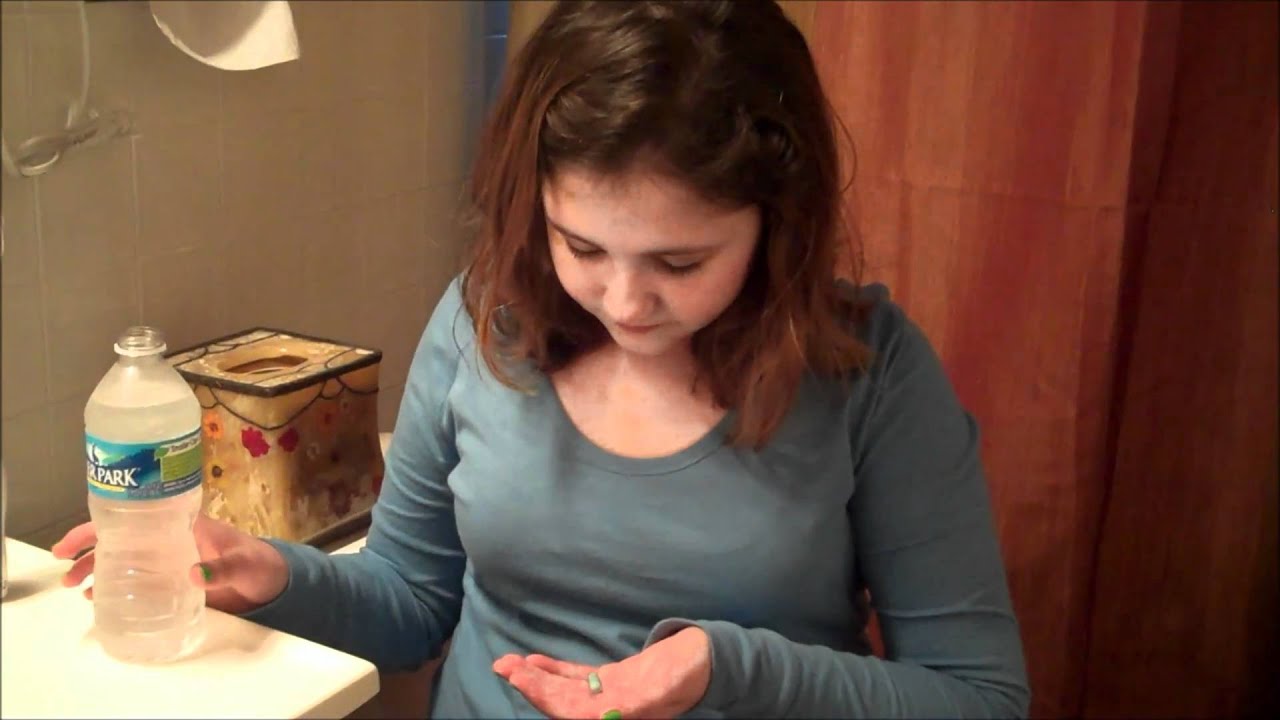 Mabel taking medication. - YouTube