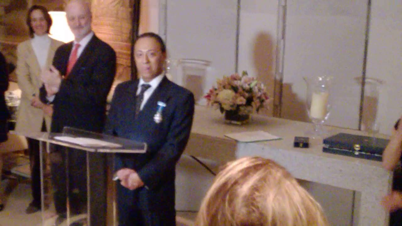 Edwin Aparicio - The Cross of the Order of Civil Merit - Acceptance ...