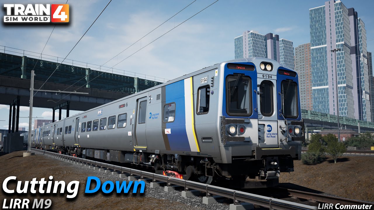 Cutting Down : LIRR Commuter : Train Sim World 4 [4K 60FPS] - YouTube
