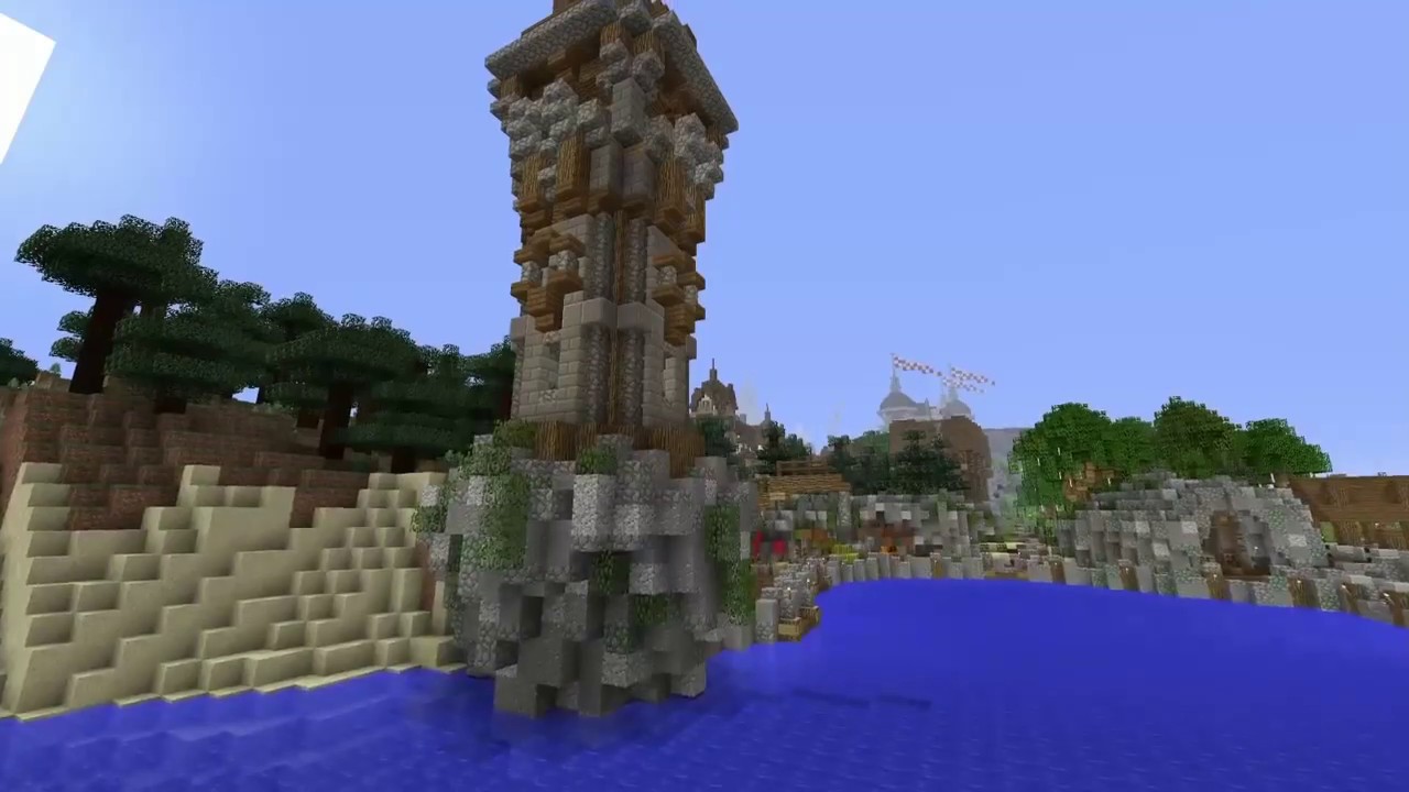 Minecraft | Medieval Harbour - YouTube