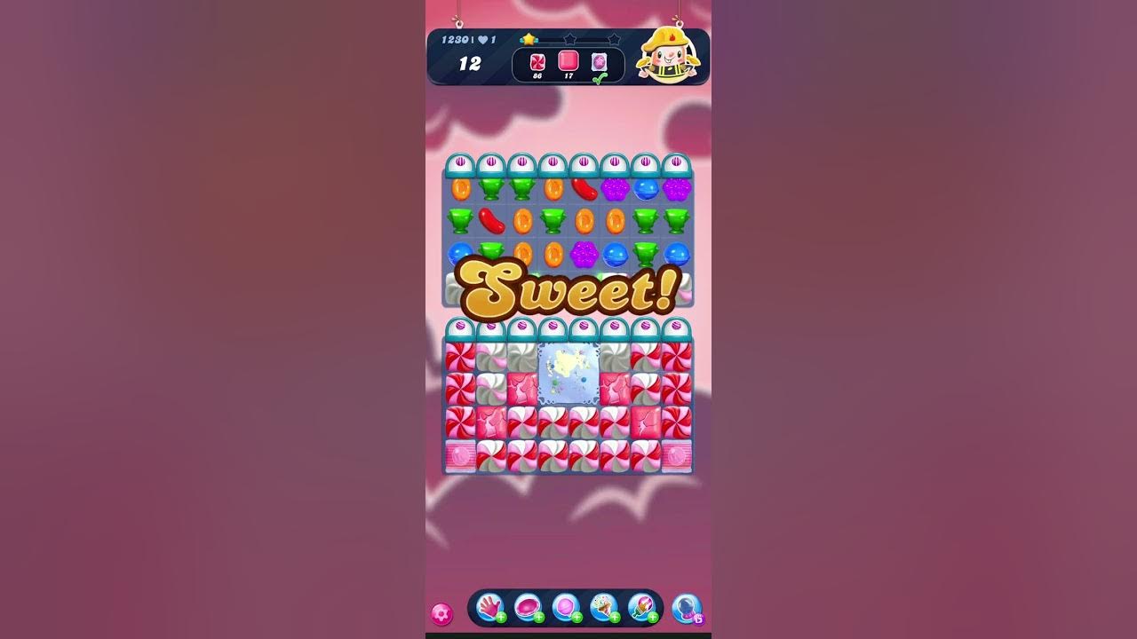 candy crush game - YouTube