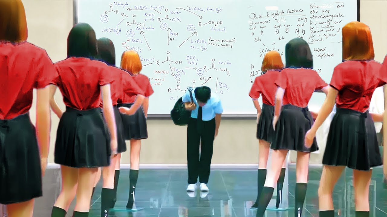 A Boy Stuck In All-Girls School and Becomes The Main Attraction - YouTube