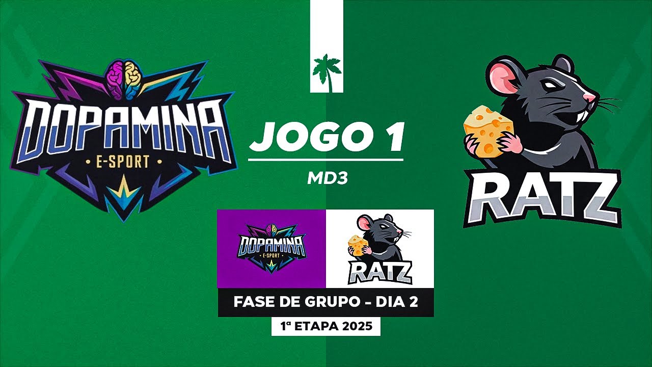 RATZ x DOPAMINA | Jogo 1 - MD3 | Circuito Desafiante - 2025 | Ilha das Lendas - YouTube