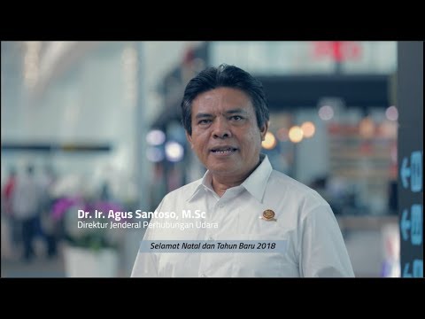 Dirjen Perhubungan Udara, Dr. Ir. Agus Santoso, M.Sc, mengucapkan ...