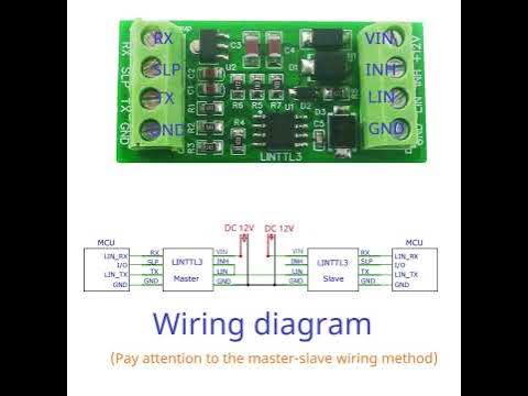 LINTTL3 LIN 2.1/SAE J2602 Transceiver LIN Bus Module Master-Slave ...