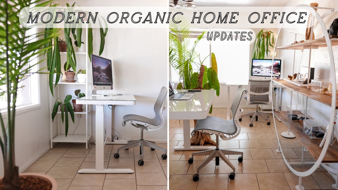 Updating My Workspace | Home Office Setup + Tour - YouTube