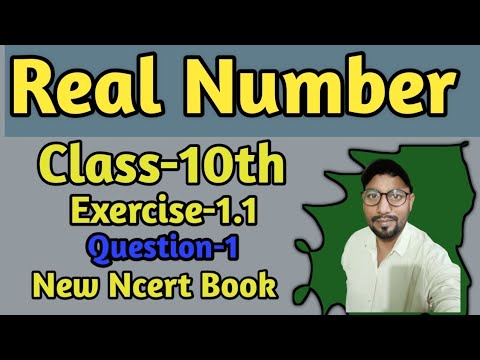 Real Number Class 10 Exercise 1.1 Question-1 |new ncert| - YouTube