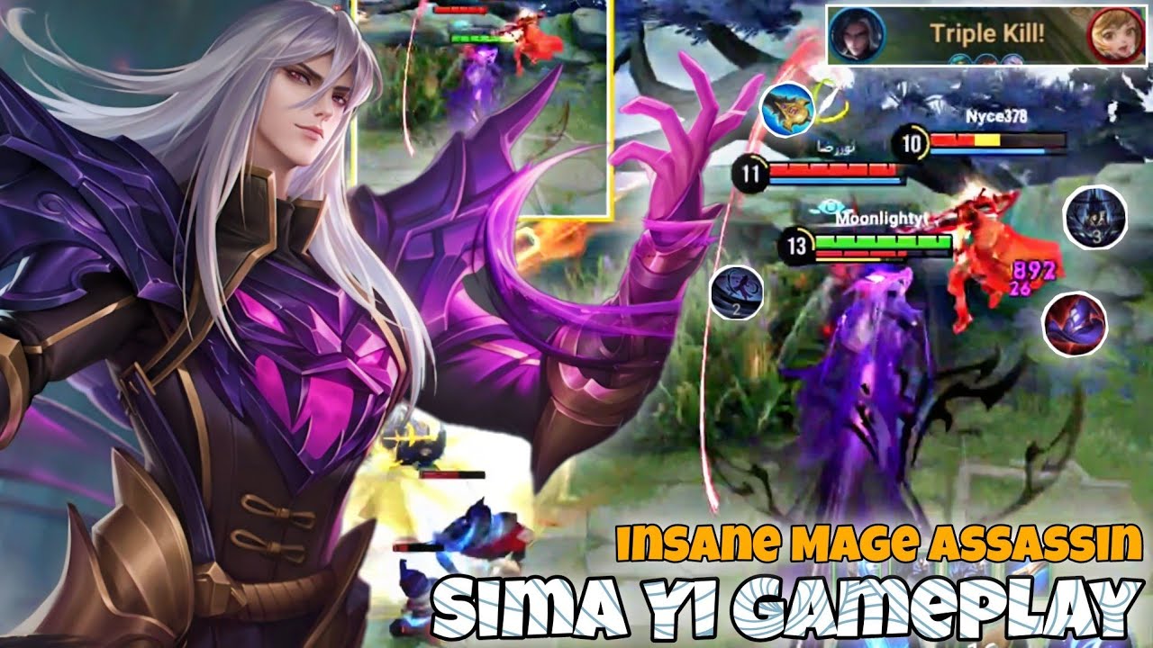 Sima Yi Jungle Pro Gameplay | Insane Mage Assassin | Honor Of Kings HOK ...