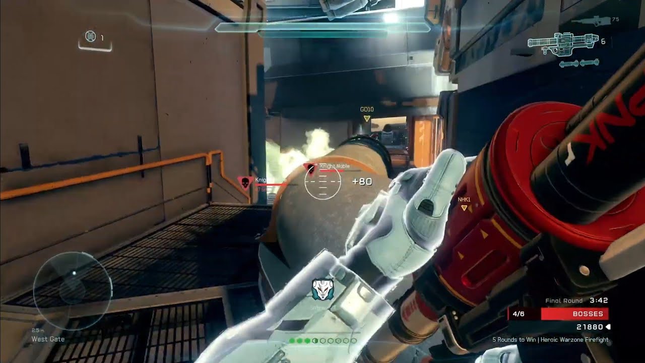 SPNKR Prime Rockets. 112-21-0 Heroic Warzone Firefight on Skirmish at ...