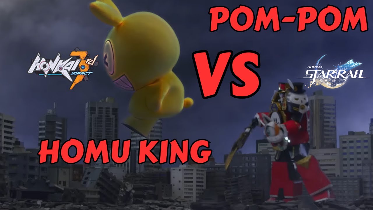 POM-POM From Honkai Star Rail VS HOMU KING From Honkai Impact 3rd ...