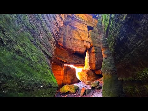 Incredible Geology at Ledges Trail - Liberty Park, Twinsburg, Summit ...