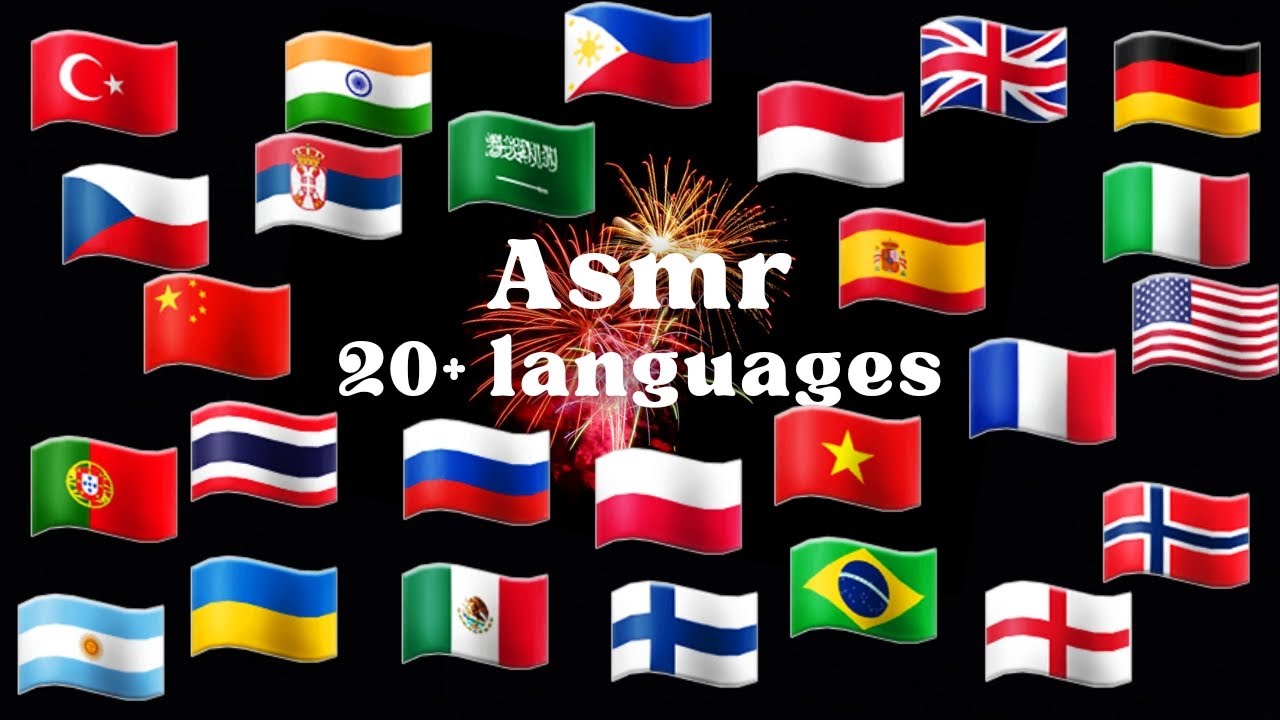 Asmr | in different languages | "Happy New Year" - YouTube
