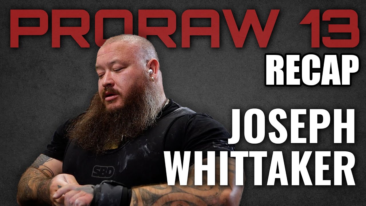 JOSEPH WHITTAKER | ProRaw 13 - Recap - YouTube