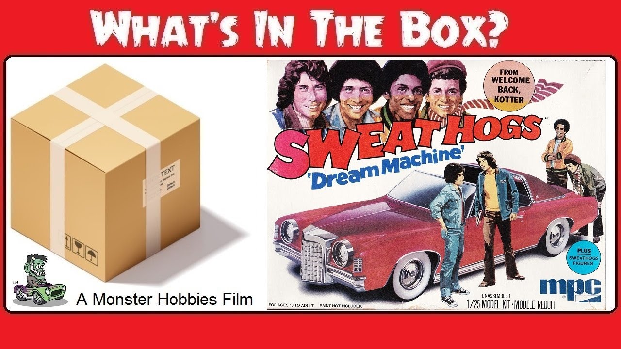 What's In The Box? The 1976 Sweathogs Dream Machine By MPC - YouTube