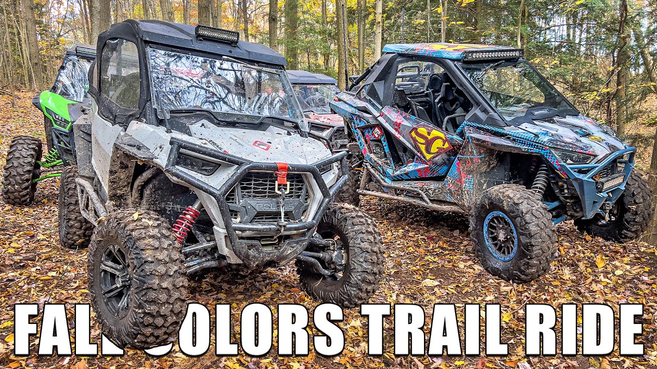 Fall Side by Side Trail Ride: Polaris RZR Pro XP Turbo, Can-Am Maverick ...